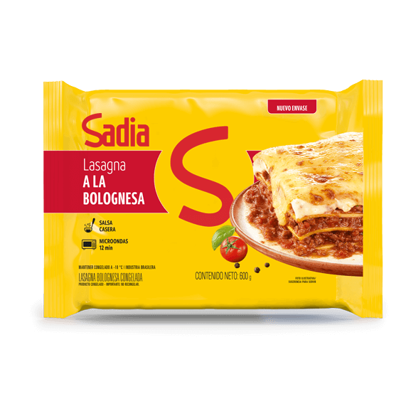 Lasagna bolognesa 600gr - Sadia